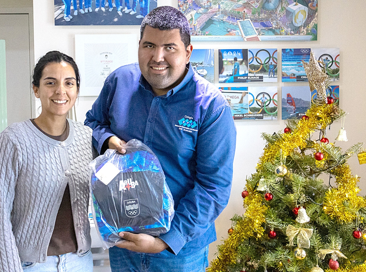 Premio otorga na ganadornan ‘Aruba Athletes Forum Instagram Challenge’