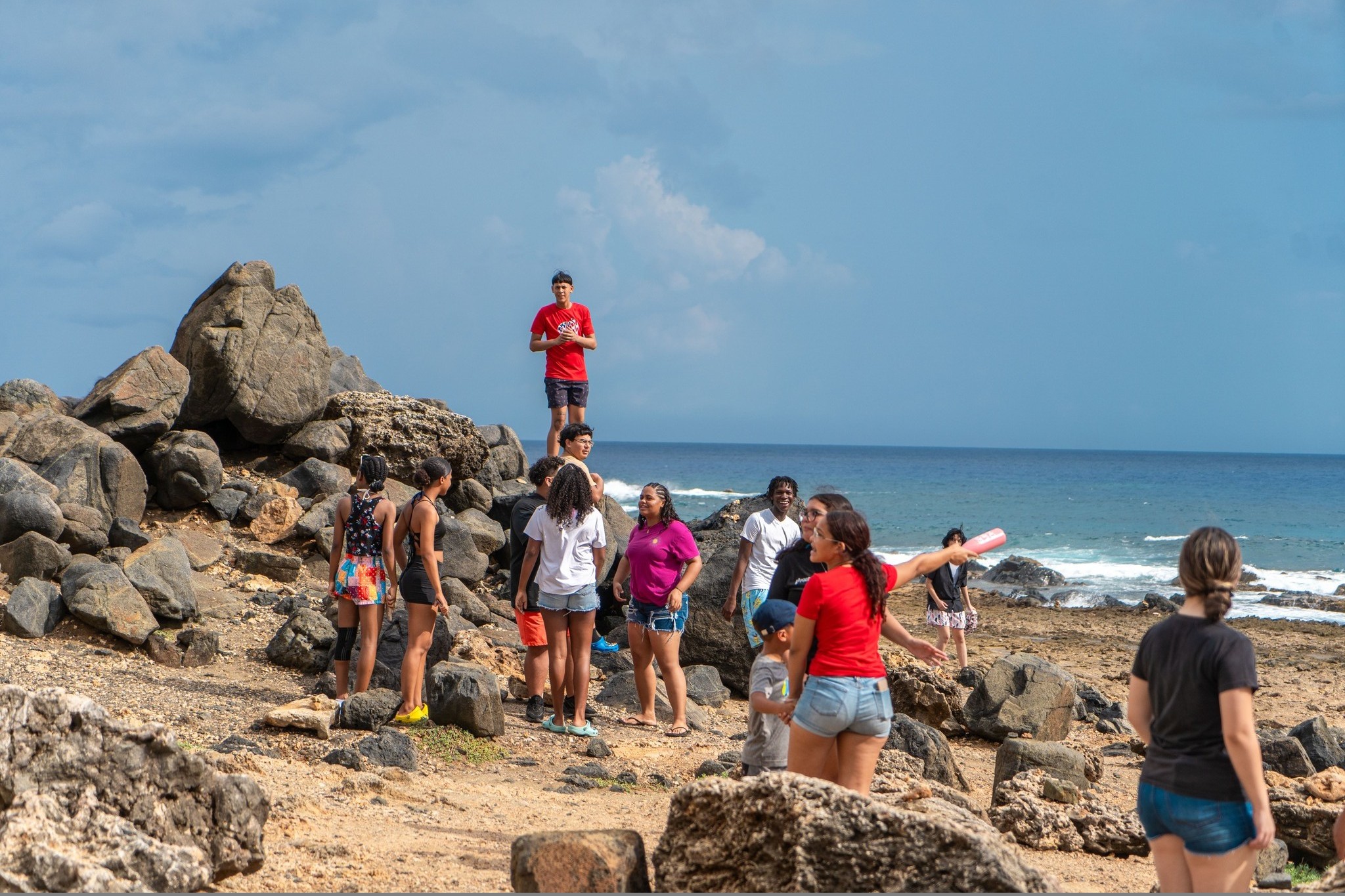 Alumnonan di Examenklas di dos scol hunto a bay haya les di ...