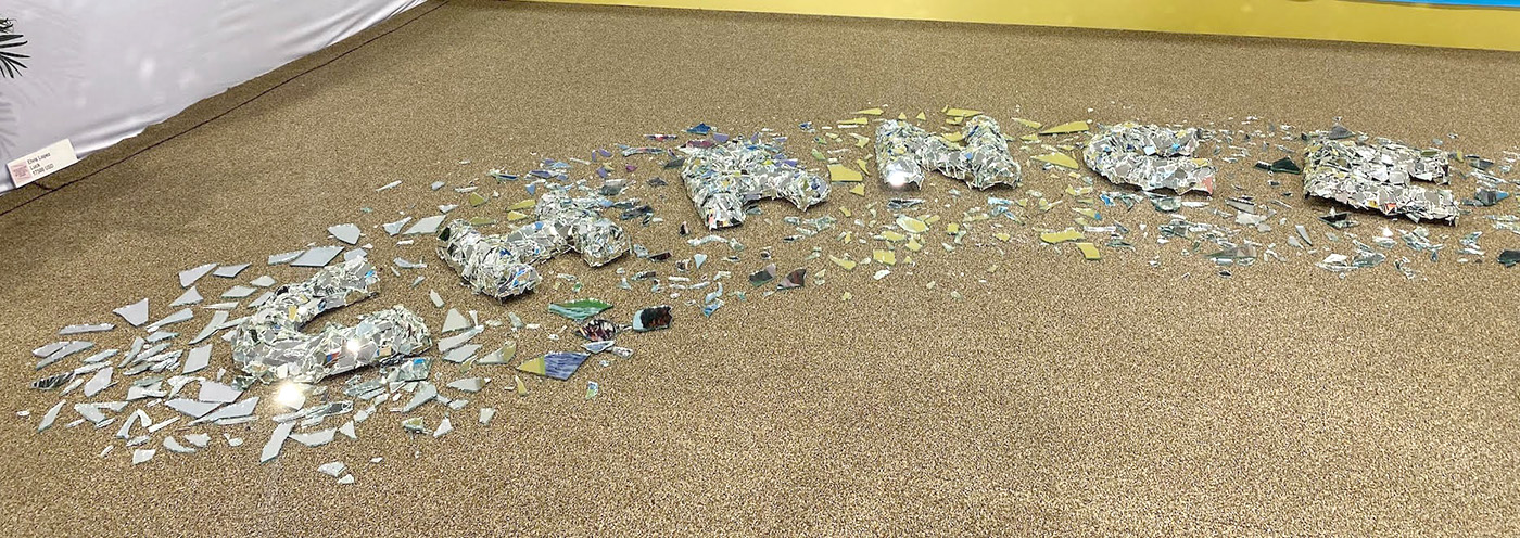 Artistanan di Aruba a logra exito grandi na Fuze Art Fair na Bahamas