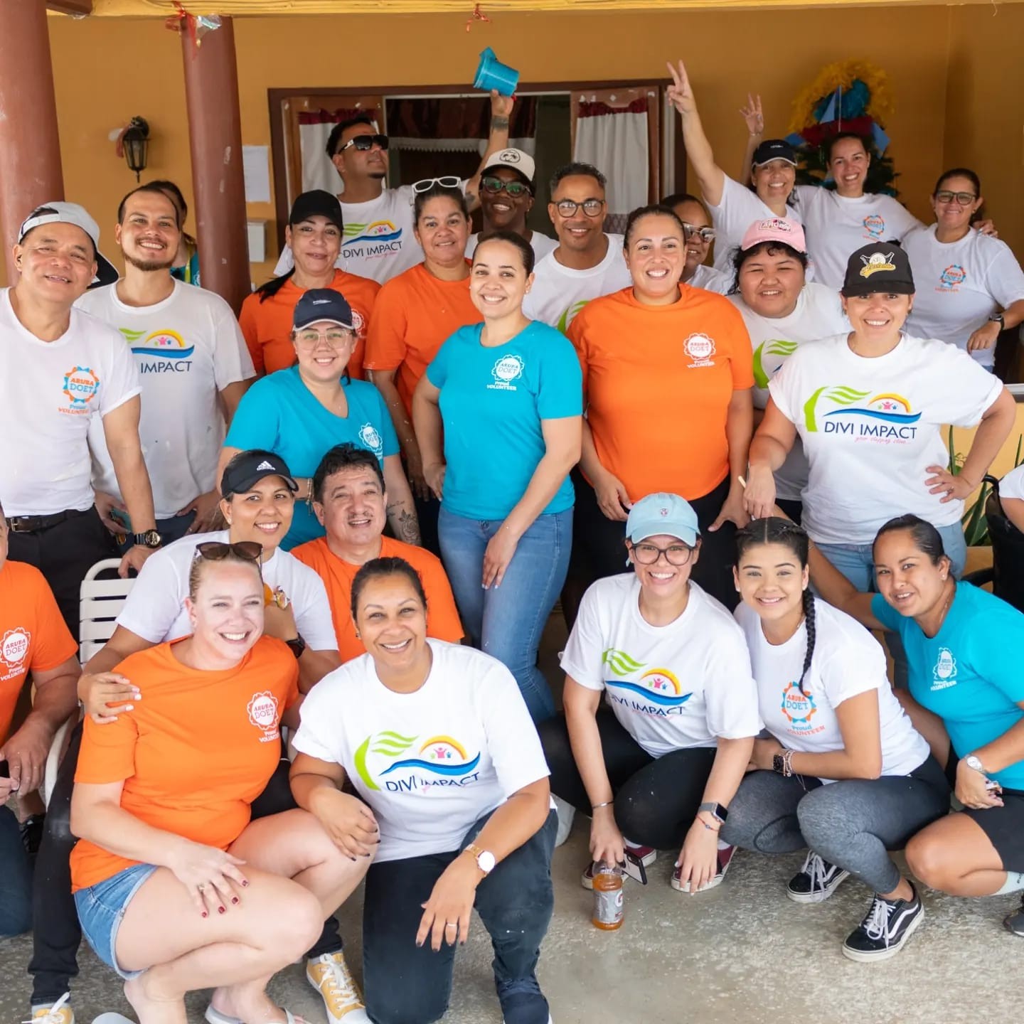 Aruba Bank tambe tabata activo den Aruba Doet