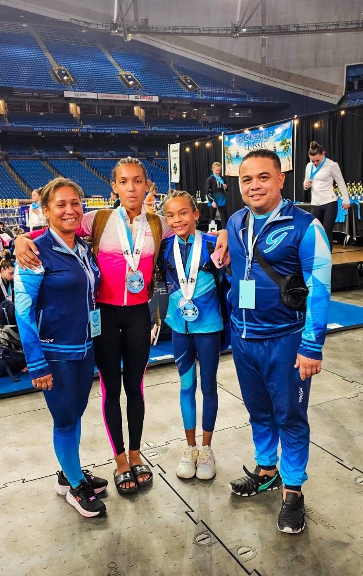Aruba su grupo di Gihae Gymnastics a logra bin cas cu varios premio