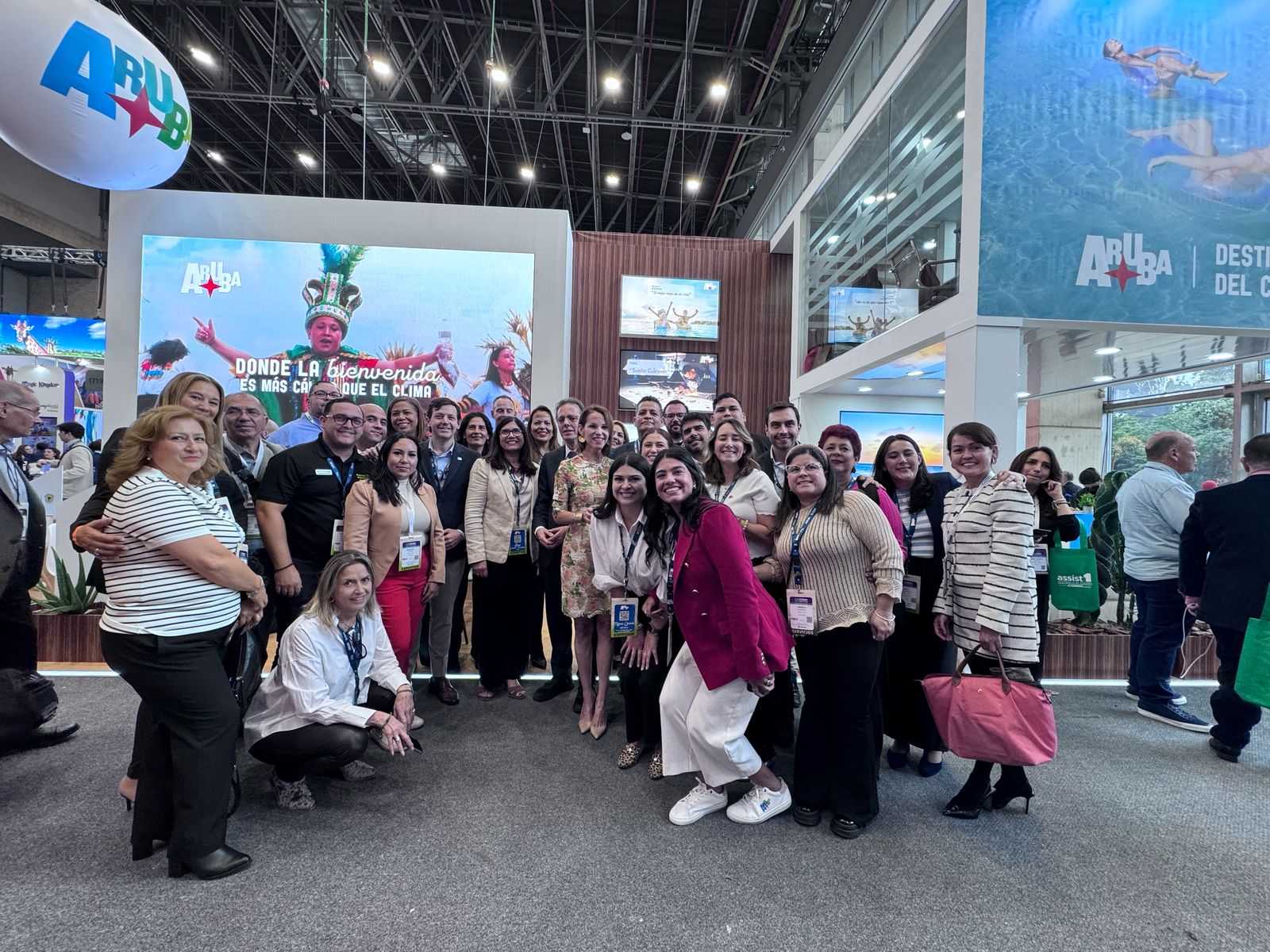 Aruba ta fortalece su presencia durante feria turistico di ANATO 2025