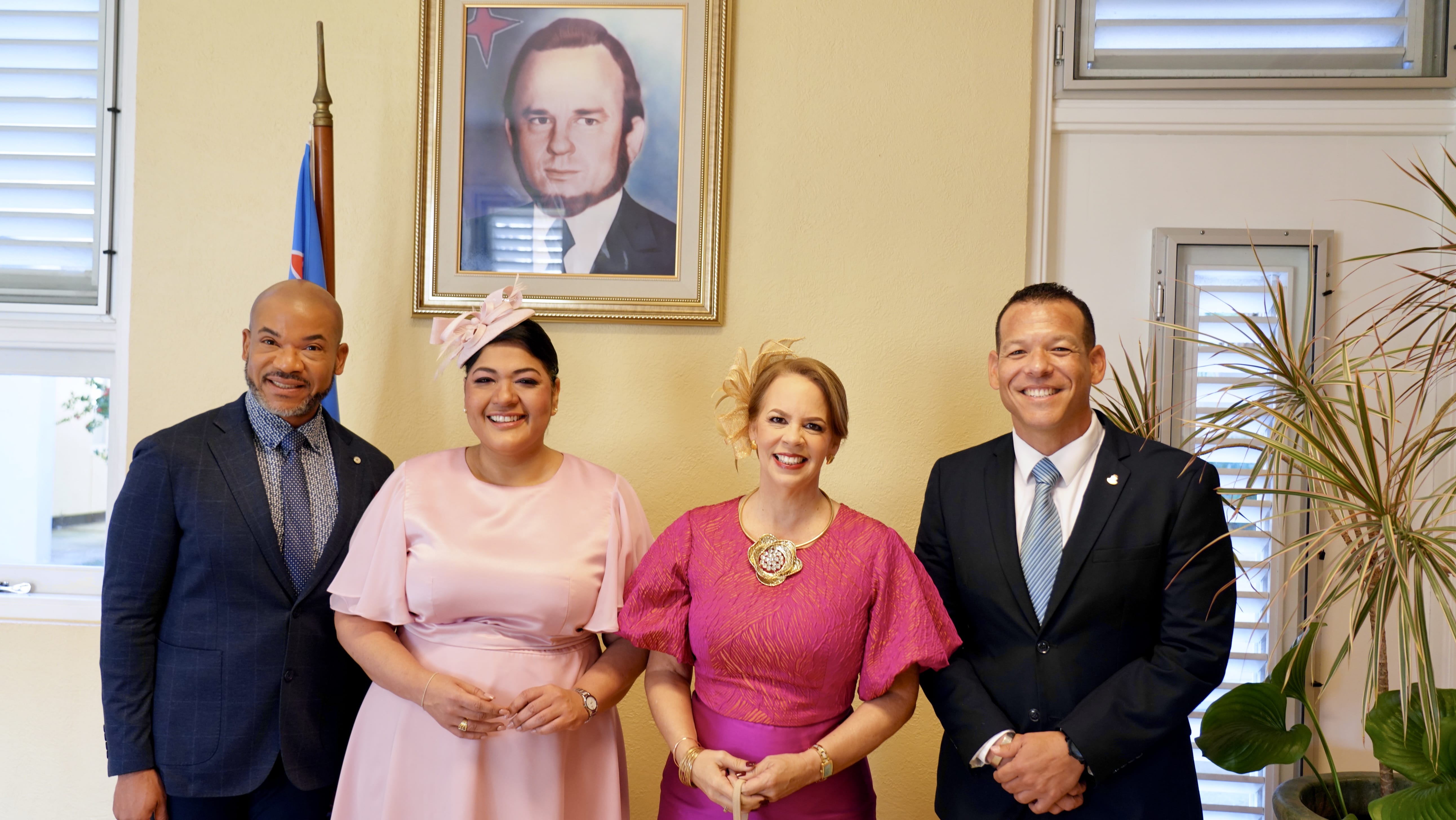 Betico a construi e cas cu yama pais Aruba