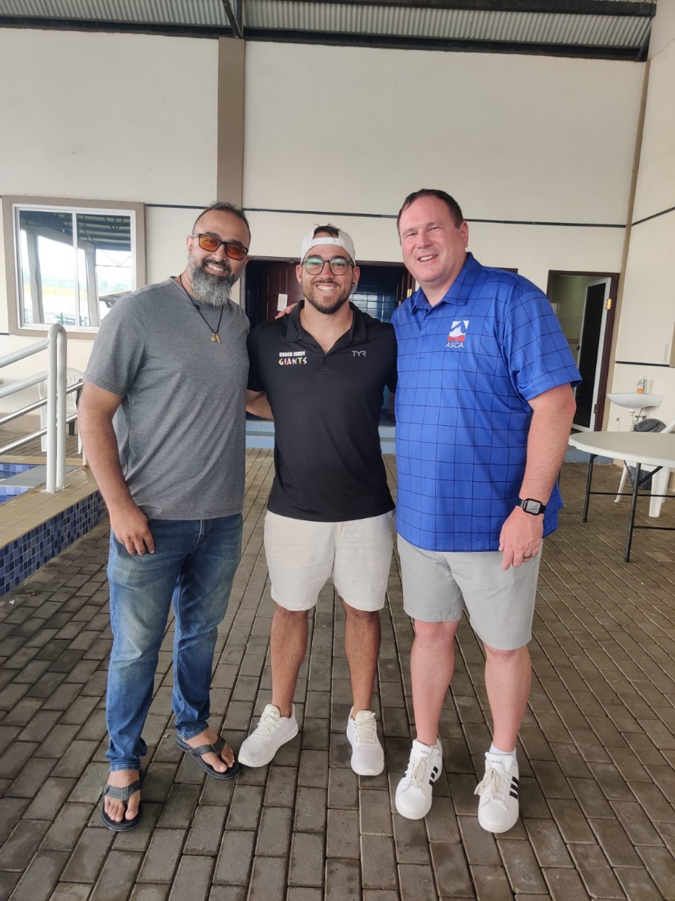 Coach Jordy Groters di Giants Aquatics a obtene un certificacion importante