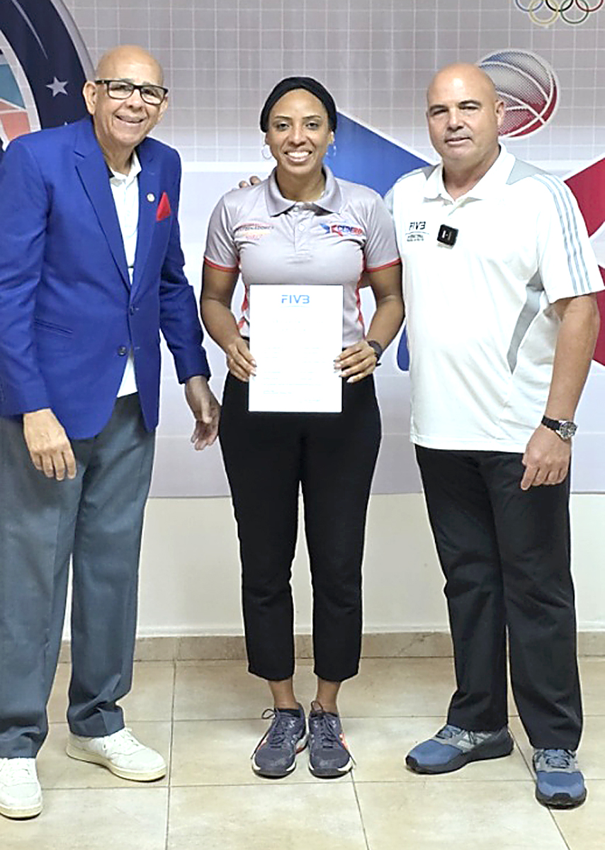 Coach local di Volley logra titulo halto di trainer internacional
