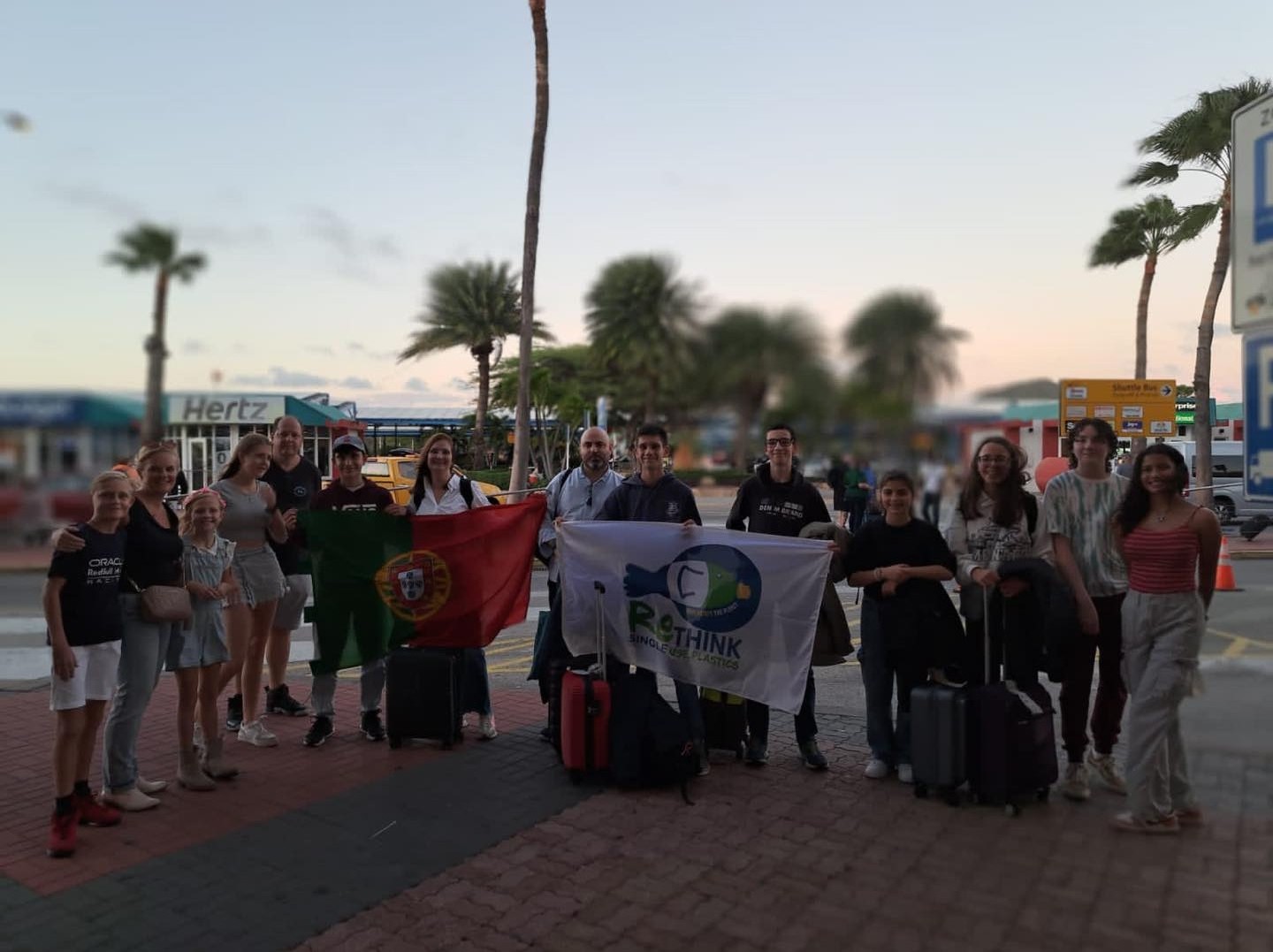 Colegio Arubano tabata fenomenal anfitrion pa grupo di Erasmus+