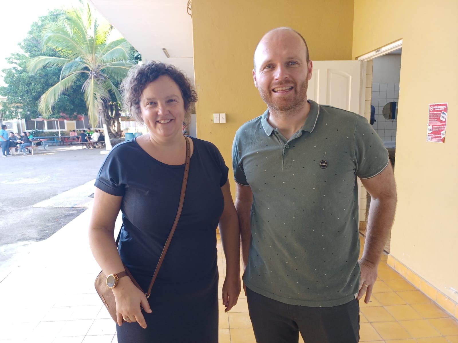 Colegio Arubano tabata fenomenal anfitrion pa grupo di Erasmus+