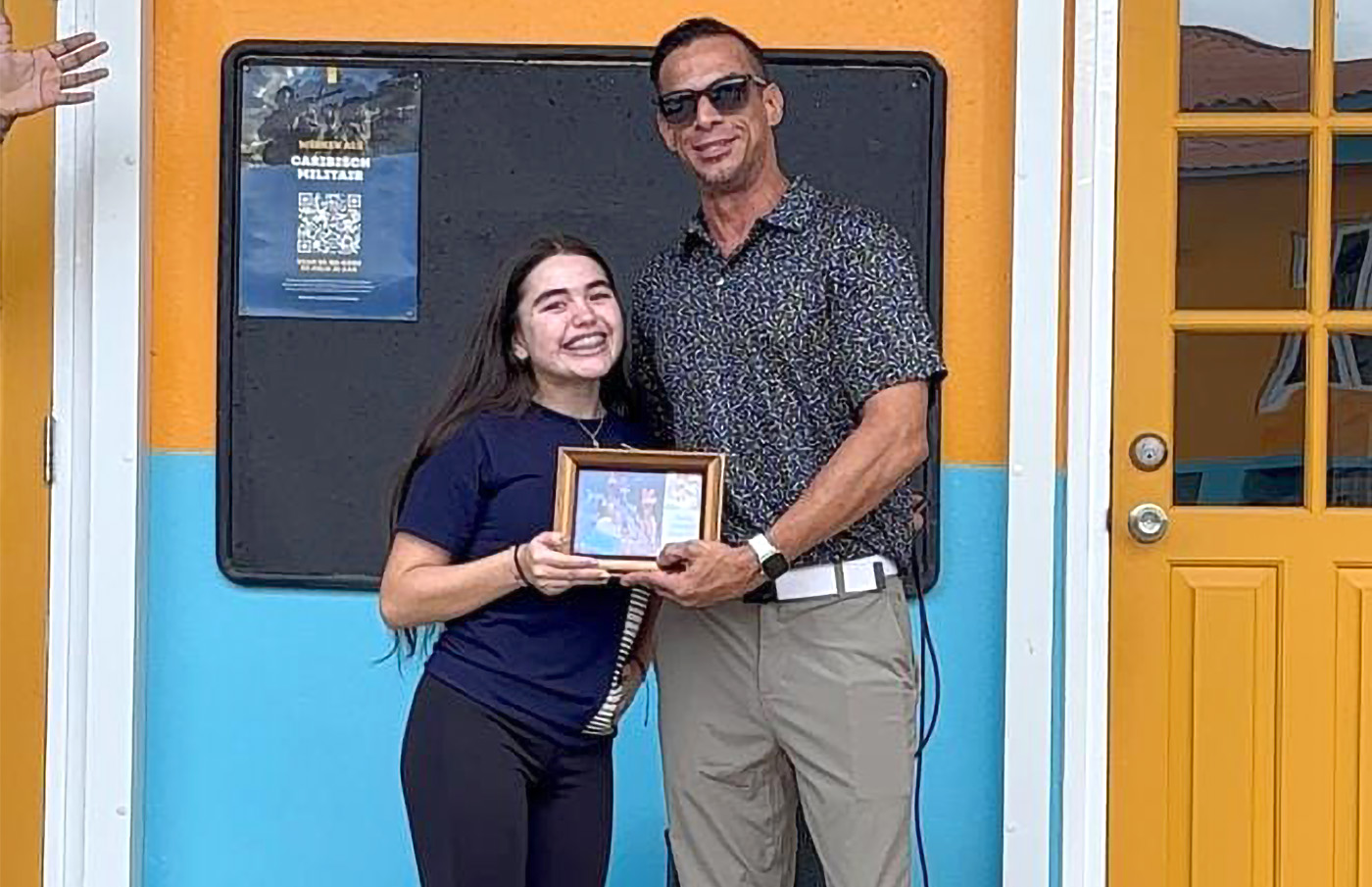 Colegio Nigel Matthew a honra alumnonan destacando den Carnaval