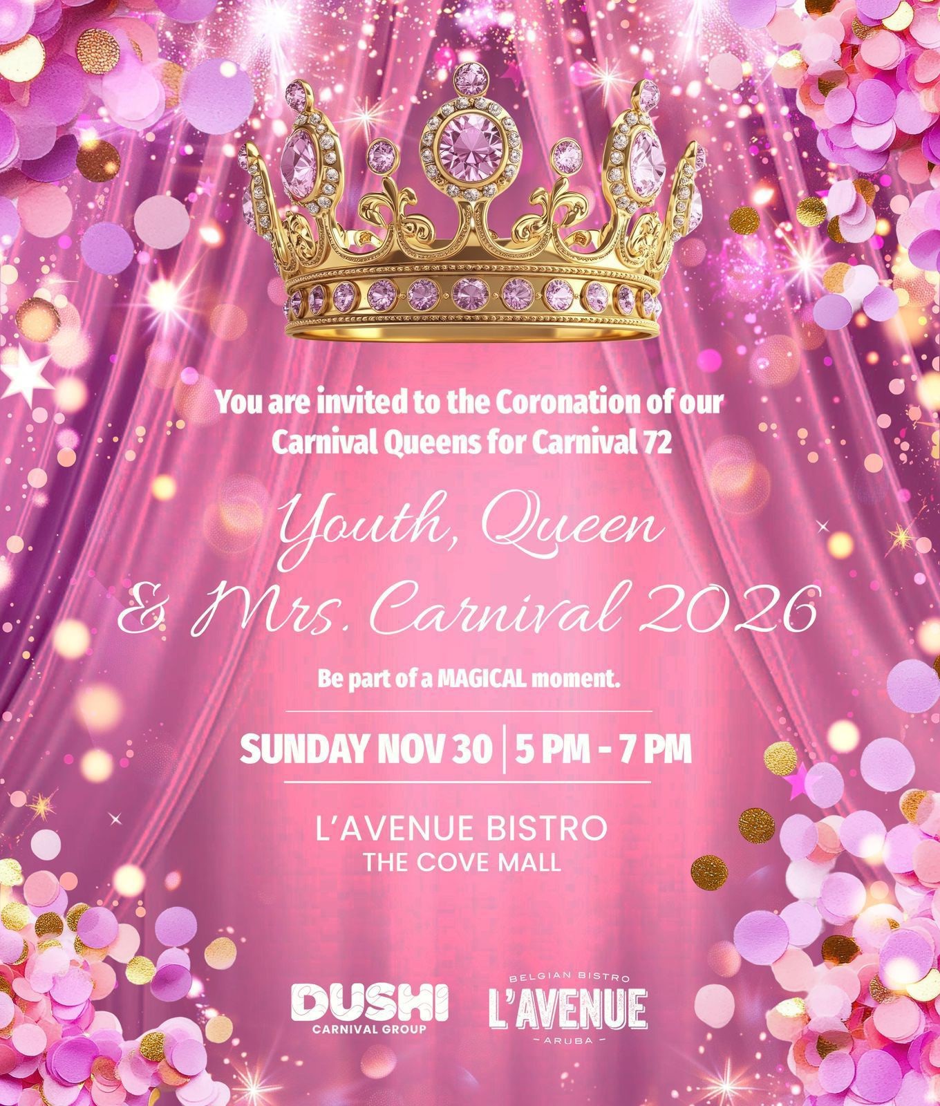 Dushi Carnival Group a dispidi di su Reinanan di Carnaval 2025 y a ...