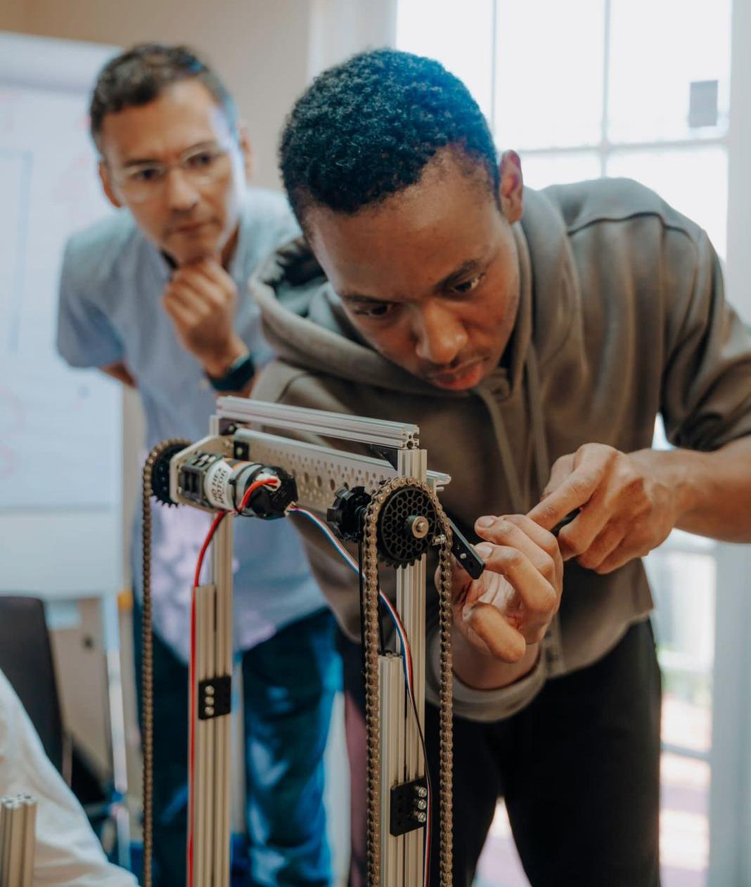 E prome ekipo nacional di robotica a representa Aruba durante ...