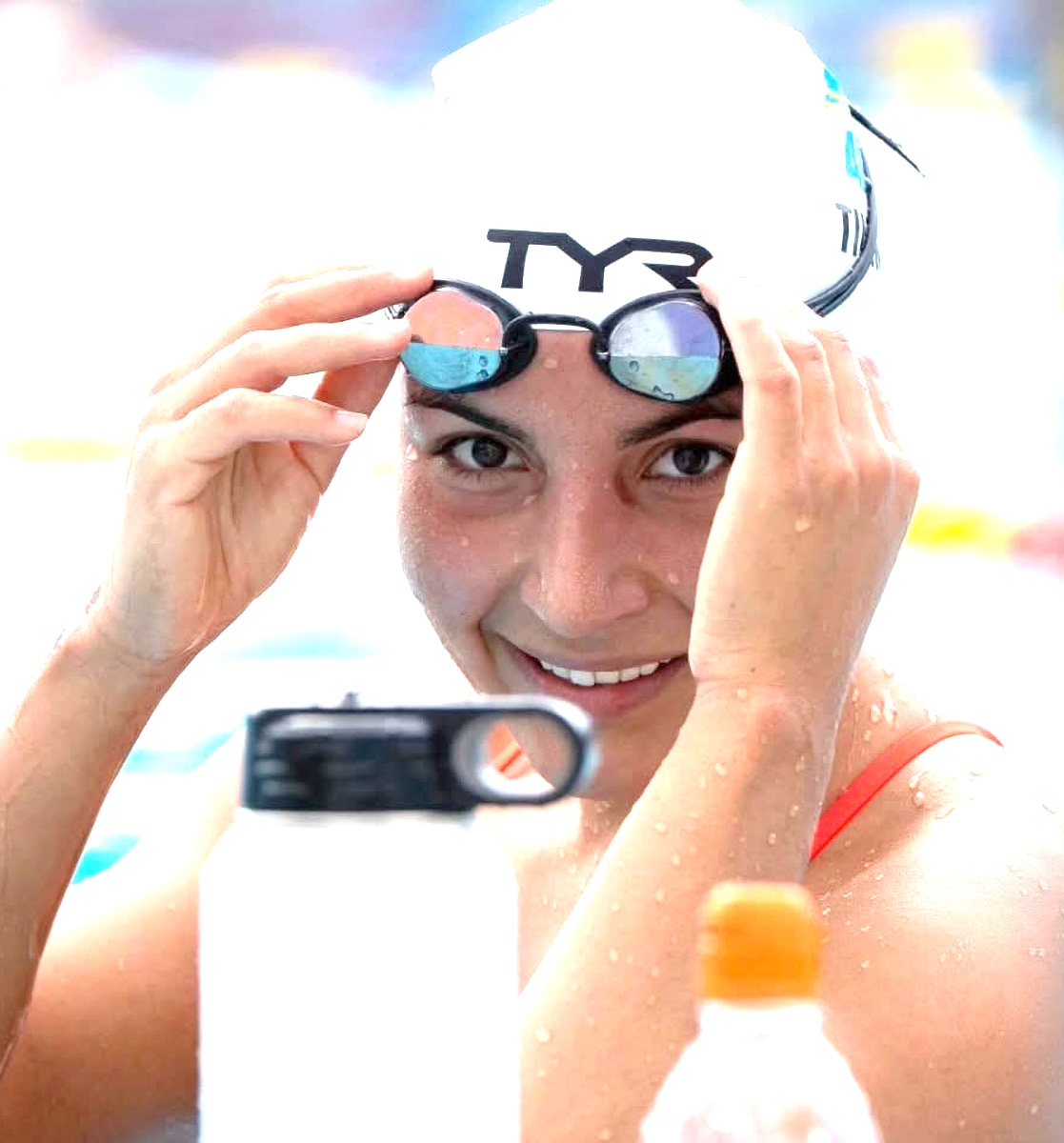 Elisabeth Timmer a marca historia como landador di Stingray Swimming ...