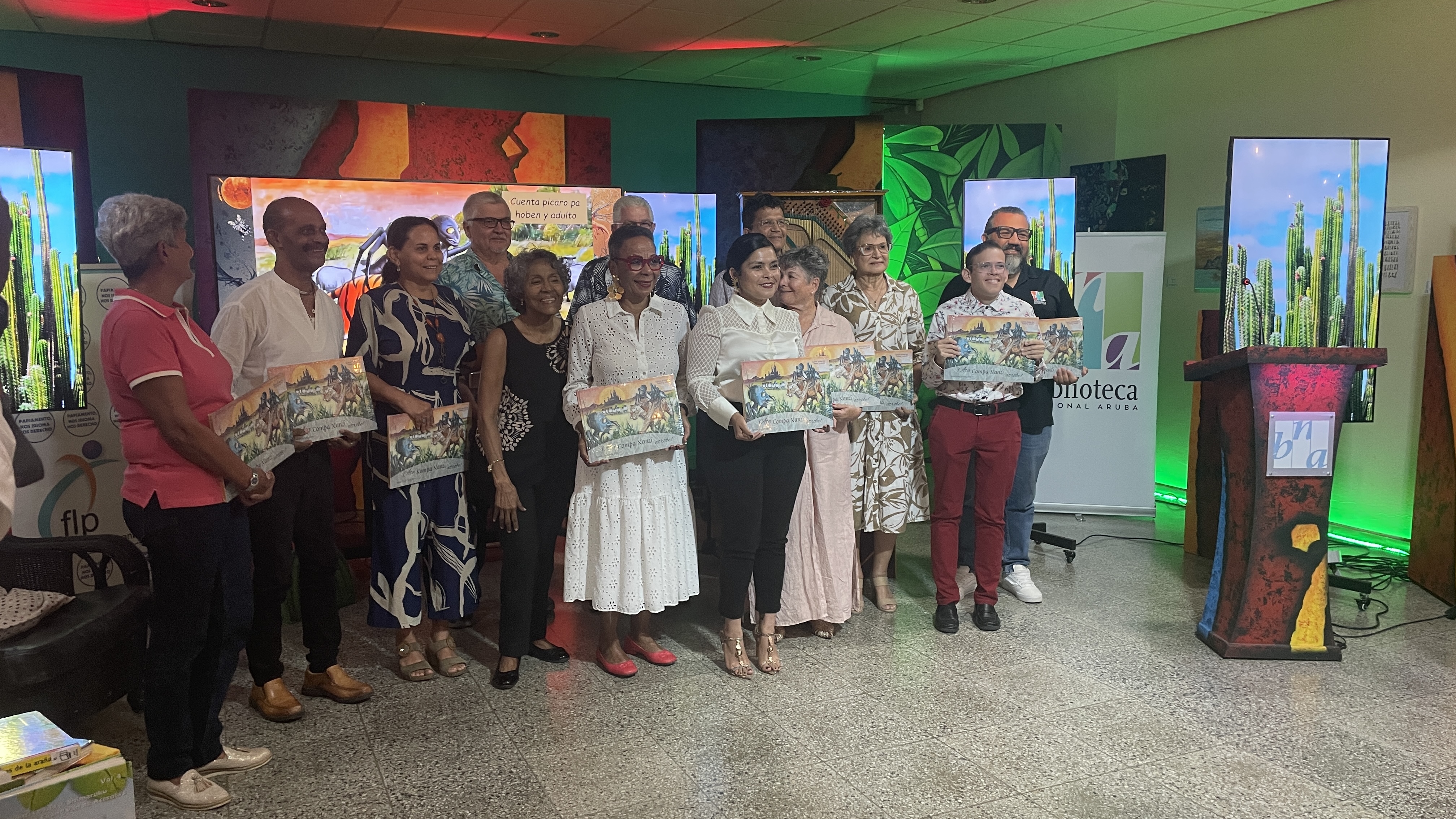 Fundacion Lanta Papiamento cu exitoso lansamento di e buki ‘Ata Compa ...