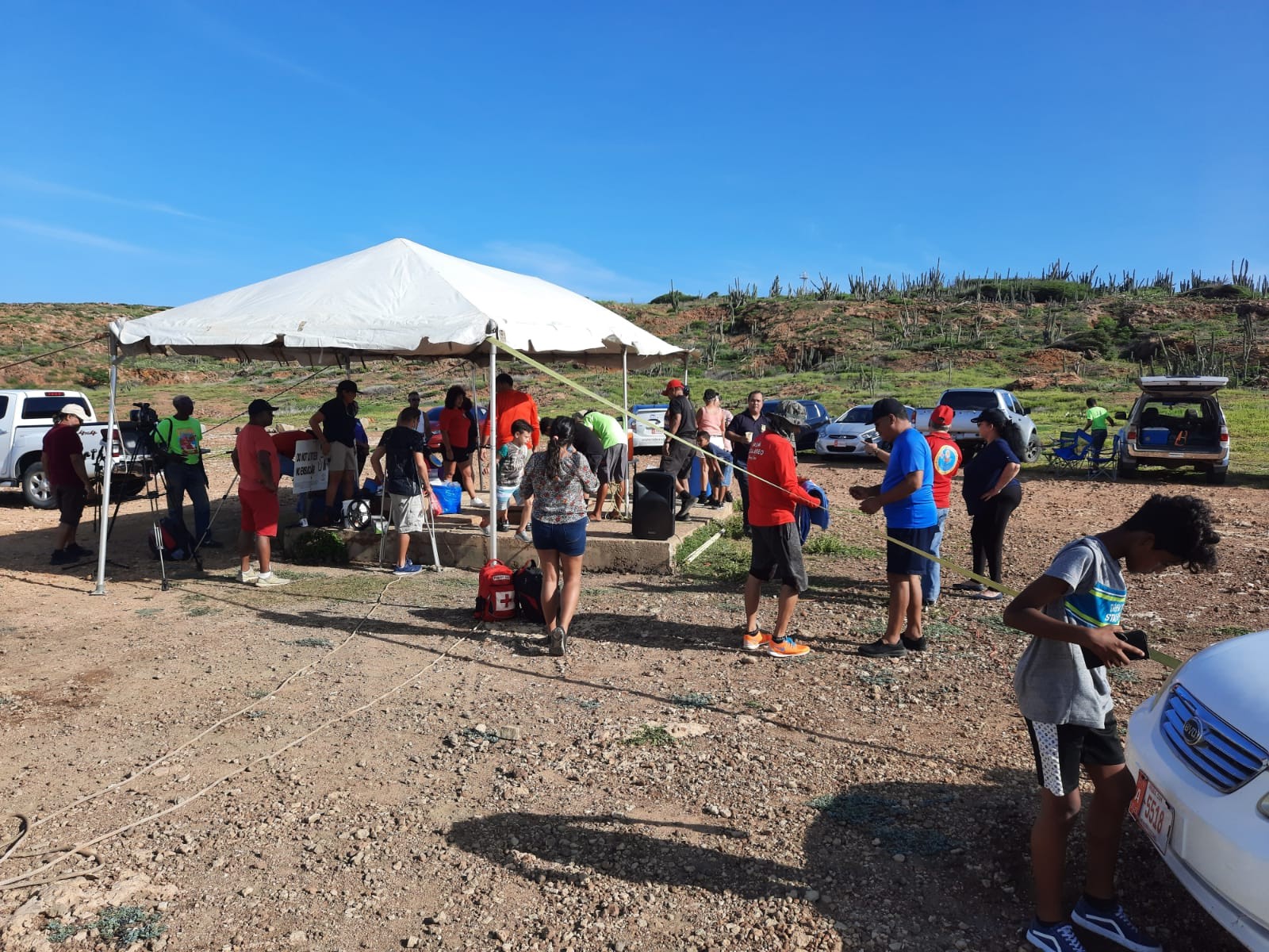 Heintje Ras ta keda 100 dia den scuridad di Mina di Fosfaat