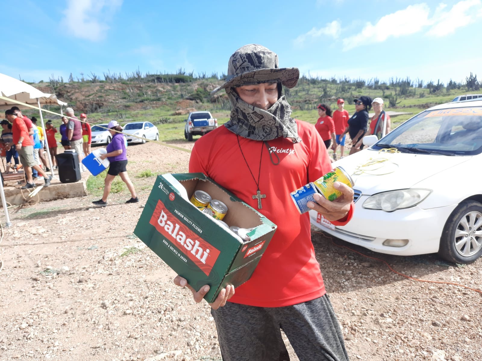Heintje Ras ta keda 100 dia den scuridad di Mina di Fosfaat
