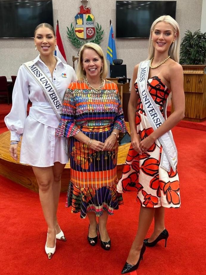 MEP a reconoce servicio di Miss Universe di bishita