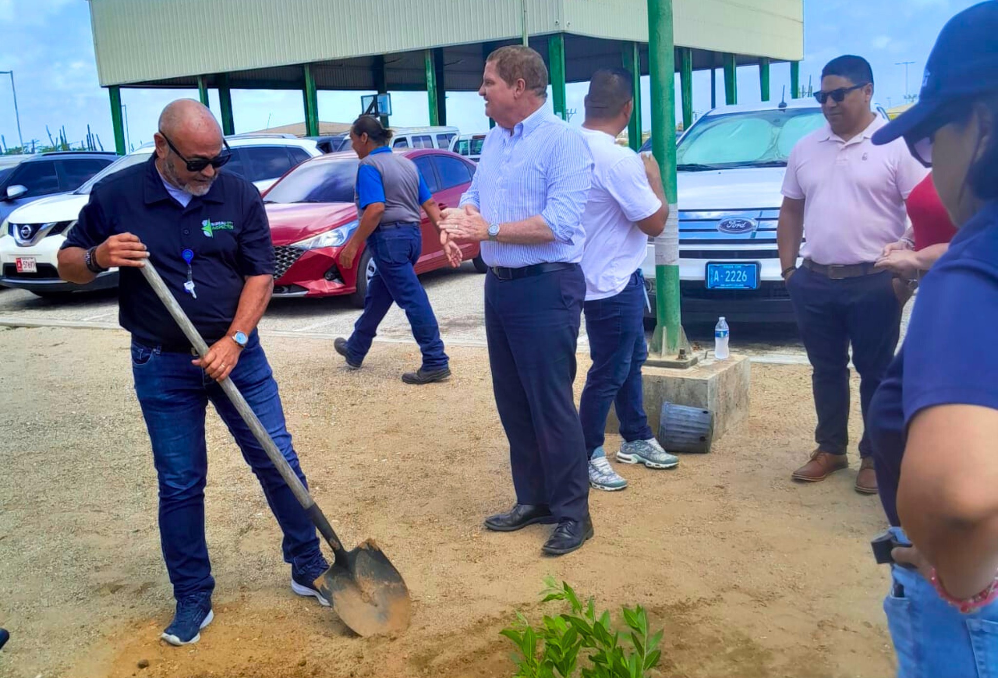 Mata di Fofoti planta na Jaburibari durante Accion di Bario