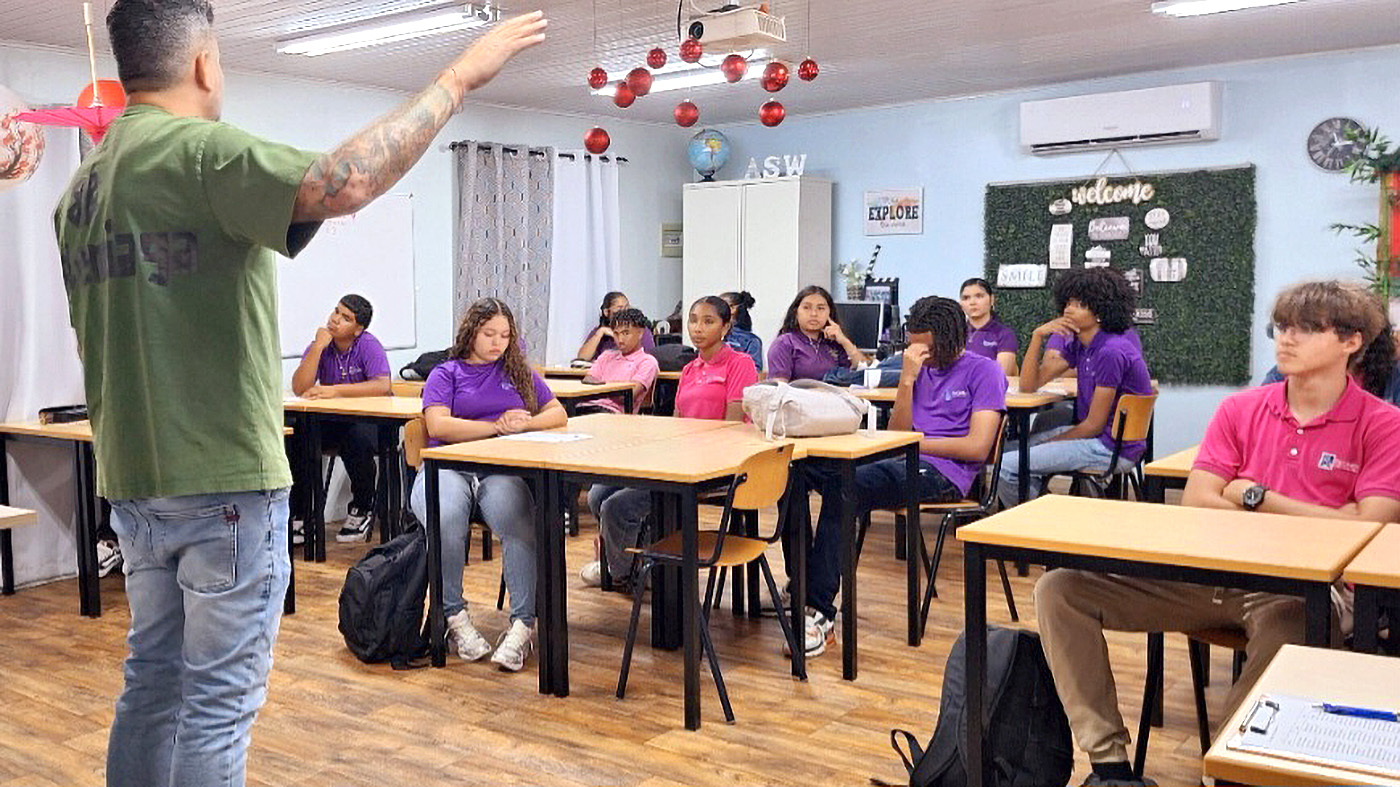 Mercado di Profesion na Filomena College MAVO tabata exito rotundo