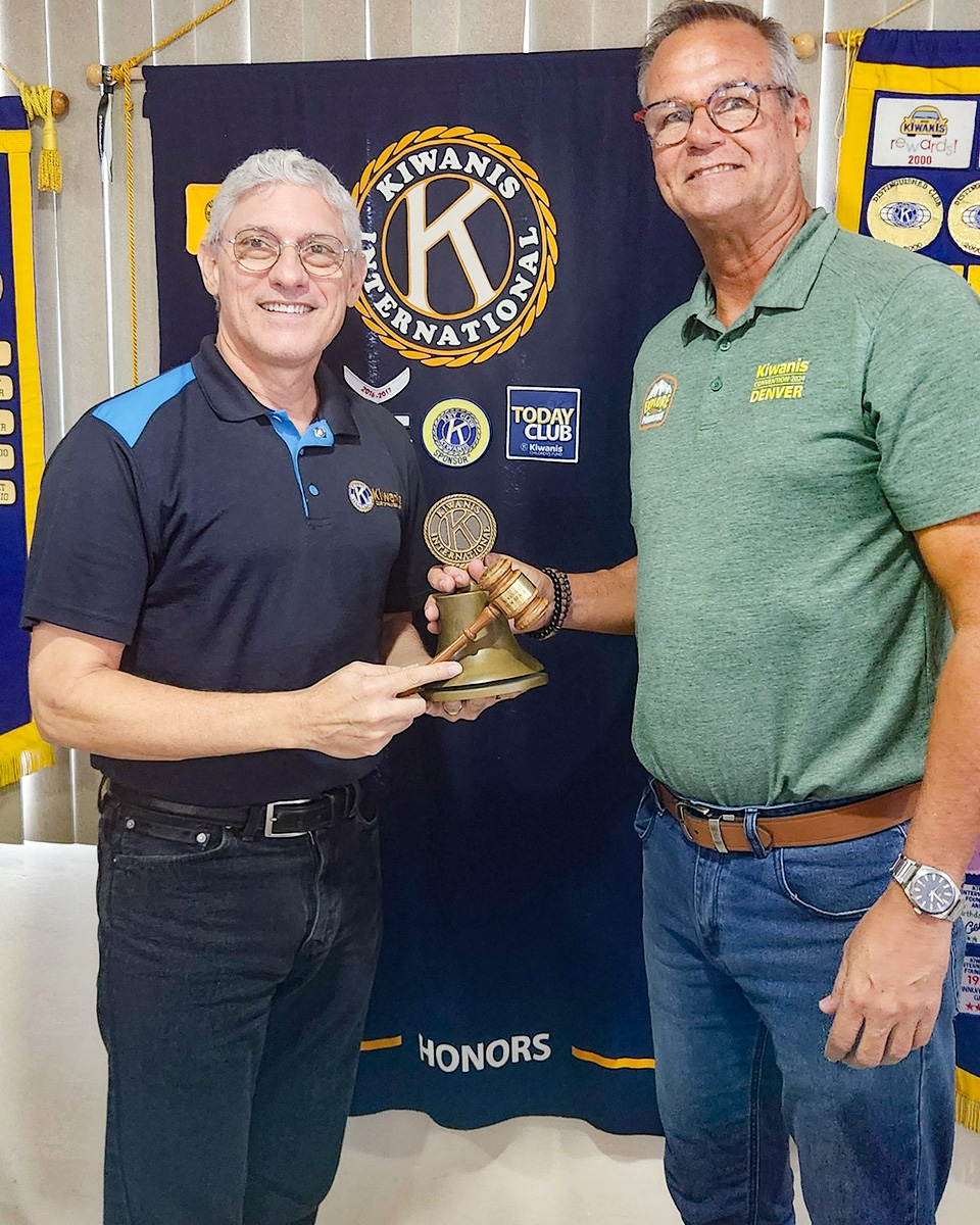 Michel Frank ta president nobo di Kiwanis Club of Palm Beach