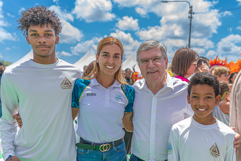 Monica Pimentel di Taekwondo Team Aruba presente na e apertura di ...
