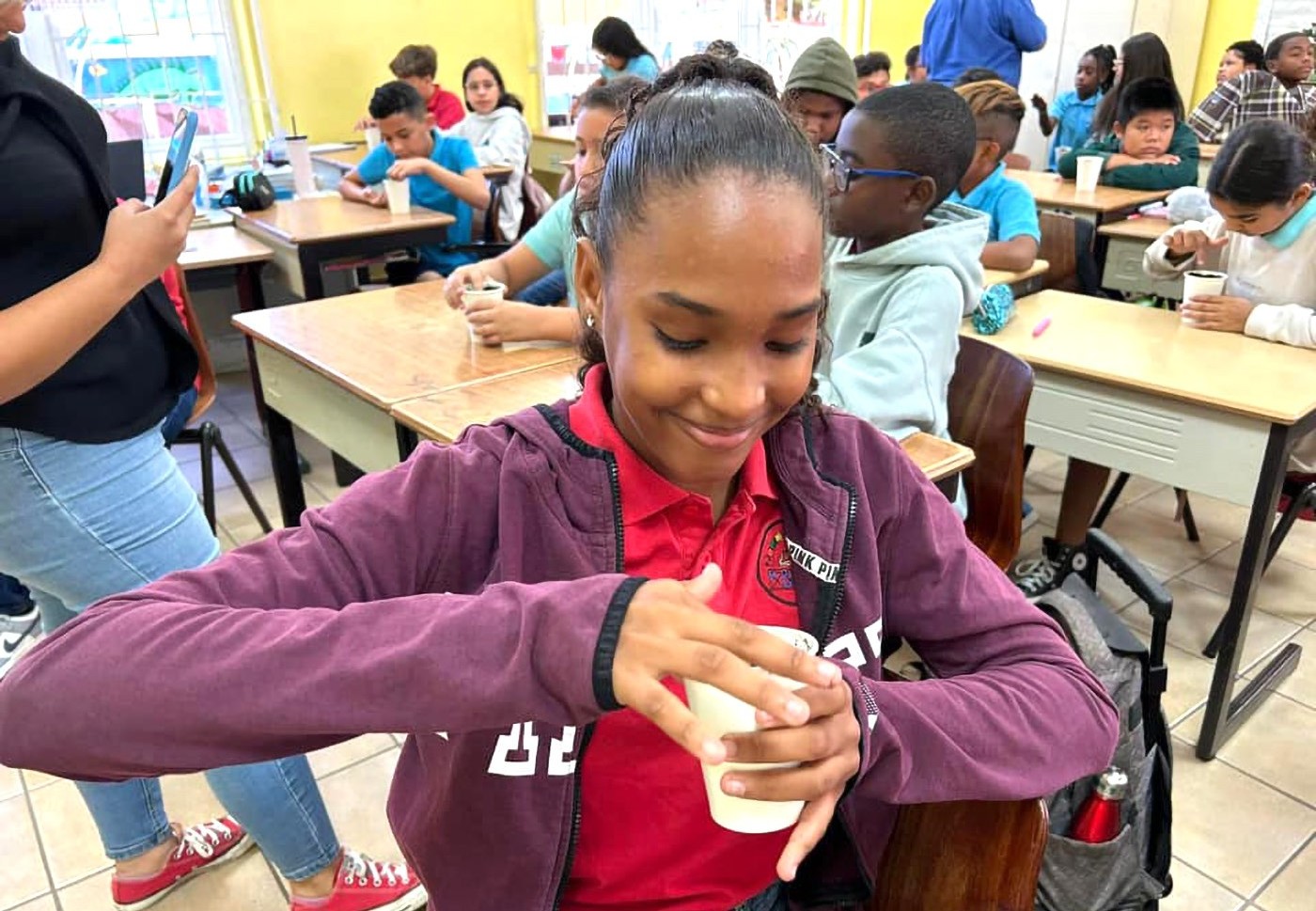 Muchanan di St. Dominicus College a haya sa con pa planta mata