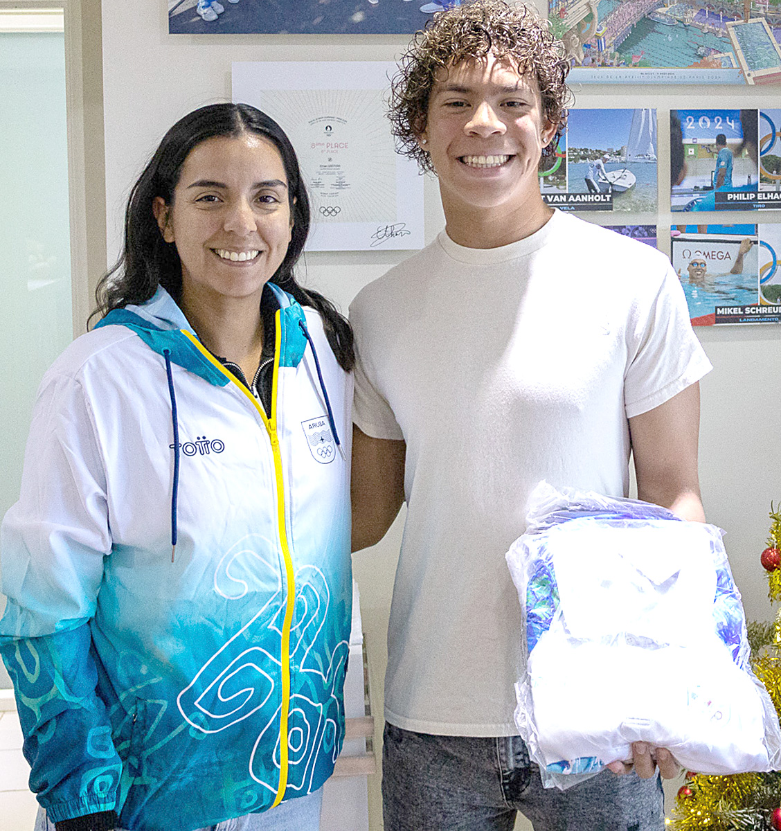 Premio otorga na ganadornan ‘Aruba Athletes Forum Instagram Challenge’