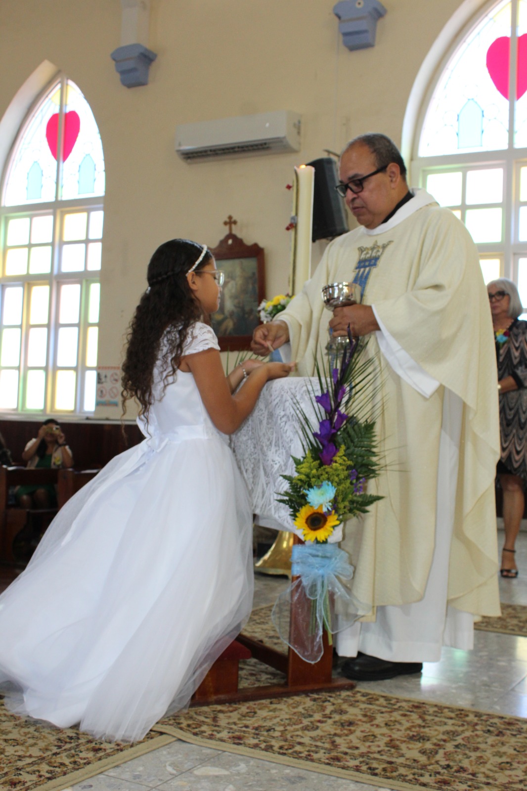 Prome Santa Comunion na Misa Immaculada Concepcion na Santa Cruz