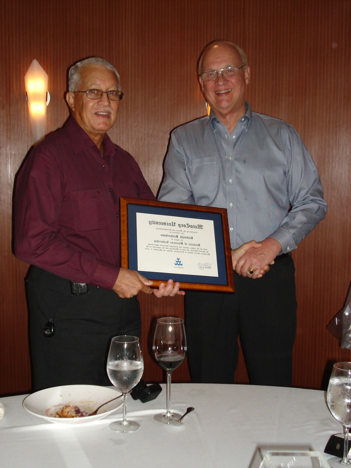 Rudolph Richardson a bay sosega