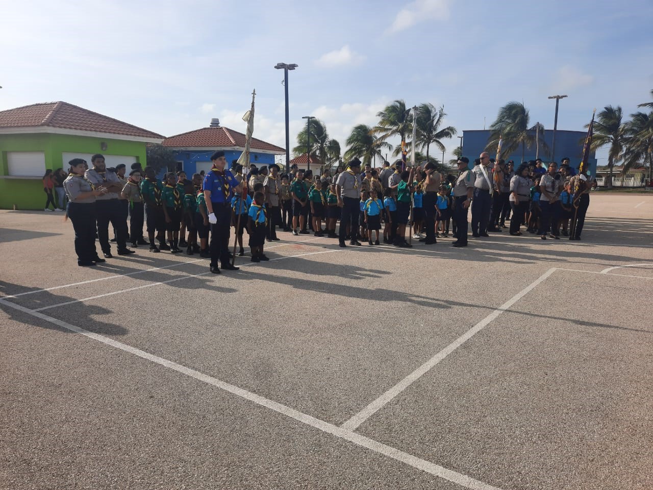 Scouting Aruba a celebra Dia di San Jorge na un forma sublime!