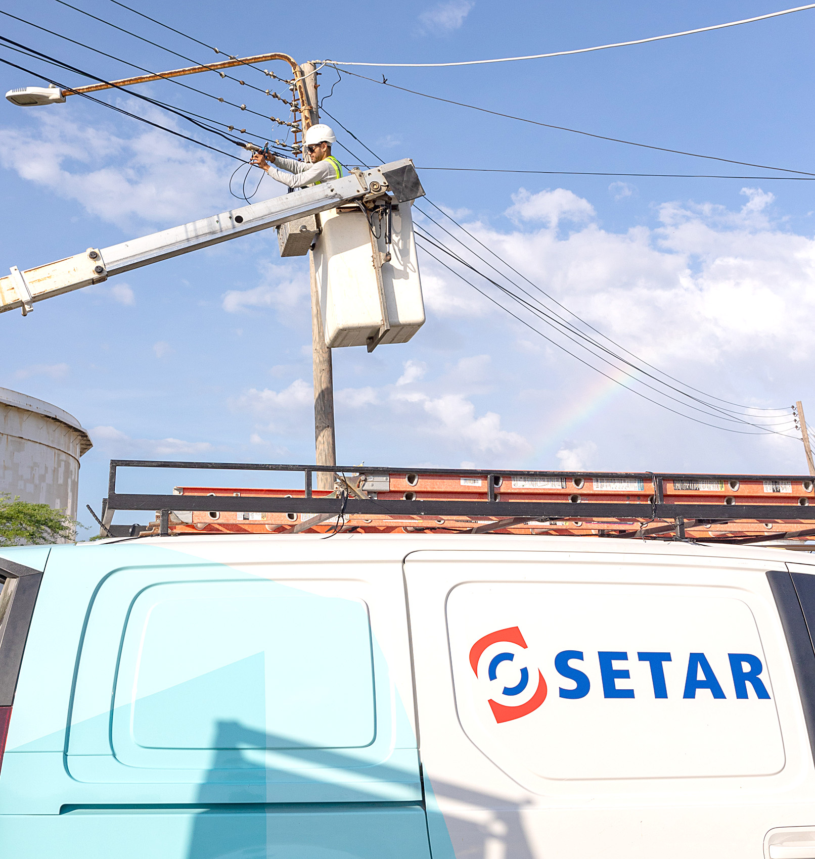Setar NV a confirma cu Fiber a yega San Nicolas