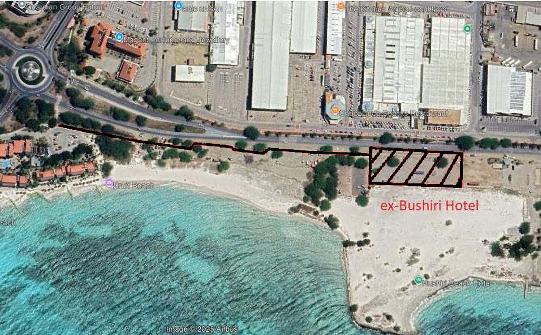 Trabao a cuminza riba Proyecto Bushiri Shoreline