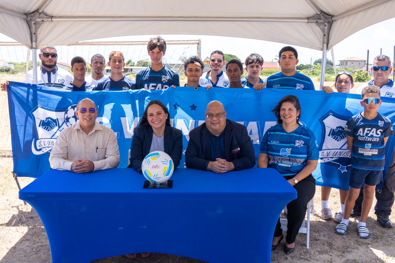 Veld di Unistars na Pos Chiquito lo haya prome FIFA Arena