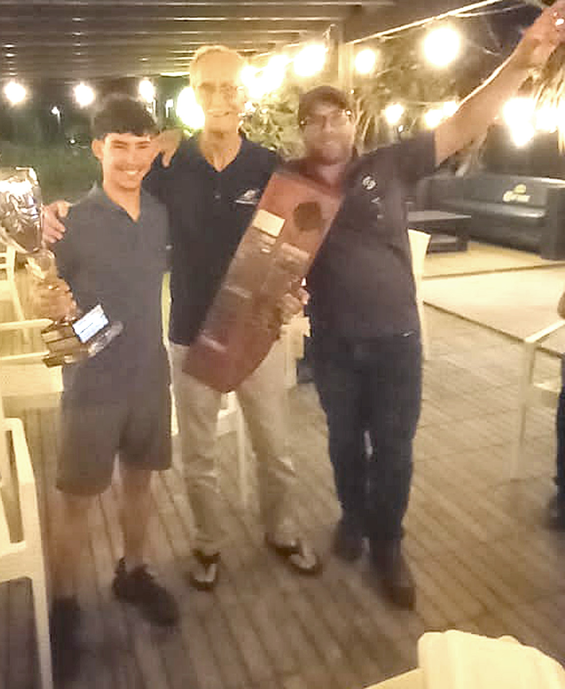 Zane Winterdal a sali pa Sunfish World Championship 2023 na Miami